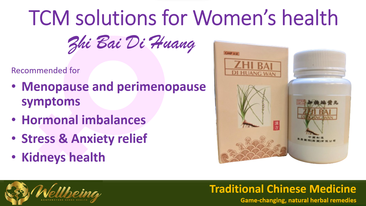 Zhi Bai Di Huang Wan Pills for menopause and perimenopause symptoms ...